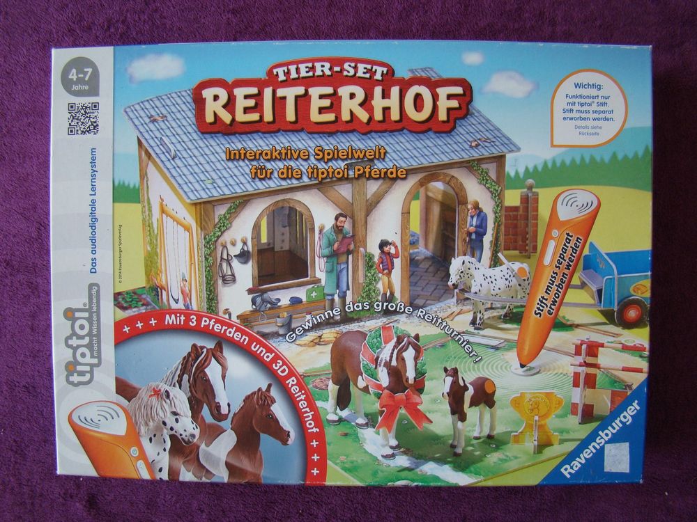 tiptoi Tier - Set Reiterhof mit 3 Pferden (Gebraucht) in für CHF 18 ...