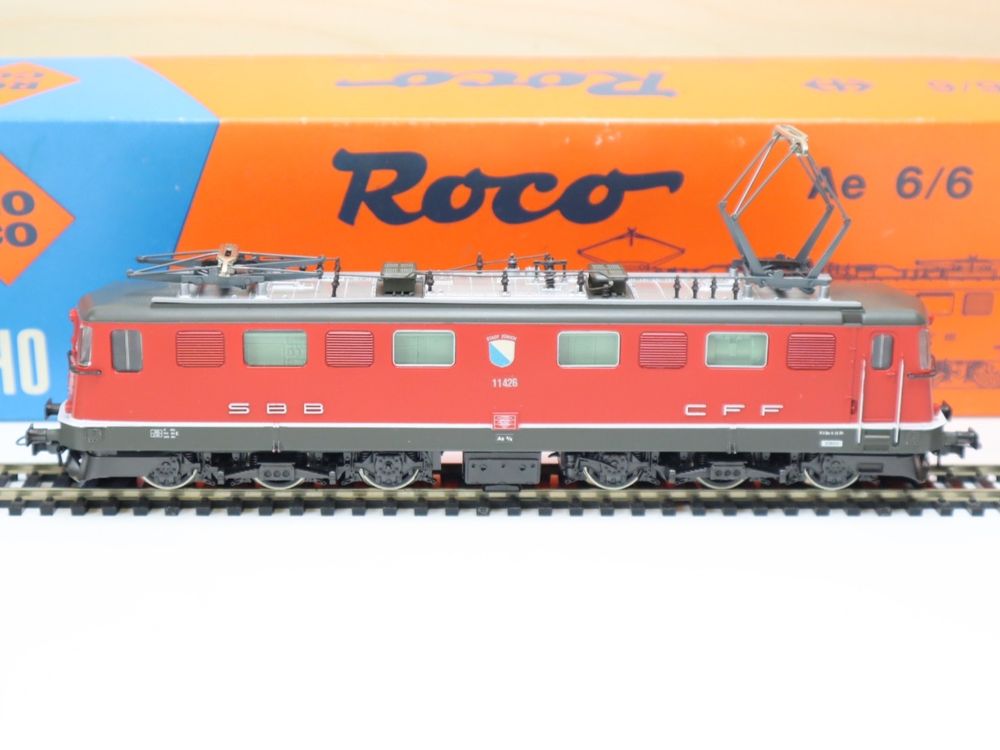 ROCO SBB Ae 6/6 E-Lok - "Zürich" 43536 - H0 (Gebraucht) in Winterthur für CHF 82 – mit Lieferung ...