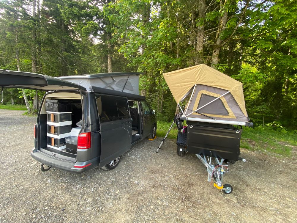 Remorque tout terrain avec tente (D'occasion) à Courtelary pour CHF ...