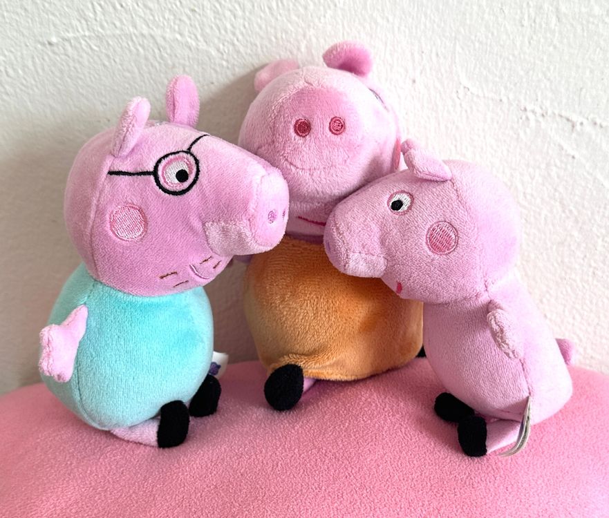 3 süsse Simba Peppa Pig (Gebraucht) in Zürich für CHF 25 – mit ...