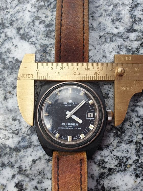 Montre ELOGA Automatic Flipper Vintage | Kaufen auf Ricardo