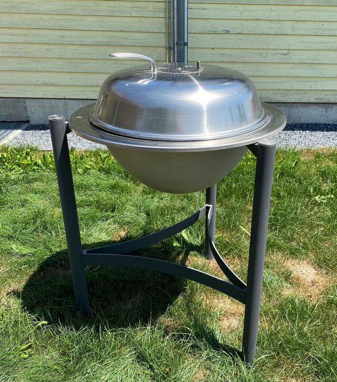 DANCOOK 1800 eleganter Edelstahl Kugelgrill 74x104x107cm | Acheter sur ...