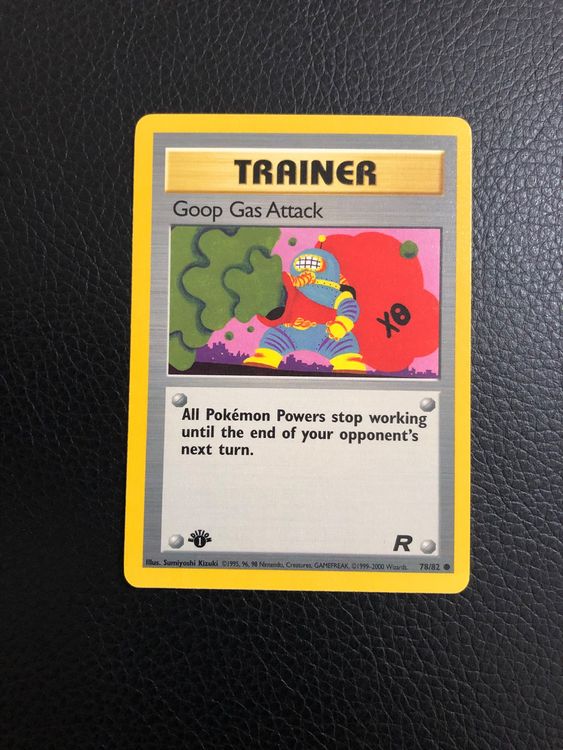 Team Rocket Goop Gas Attack 1st edition 78/82 Ab 1 (Gebraucht) in ...