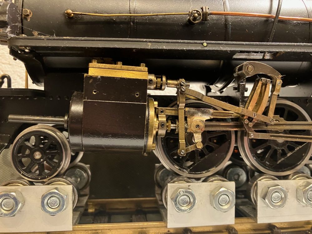 Regner Live Steam Dampflokomotive G4/5 RhB 108, Spur 45mm (Gebraucht ...