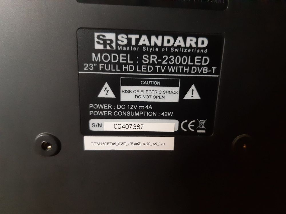 Fernseher Standard SR-2300 LED (23'') | Acheter sur Ricardo