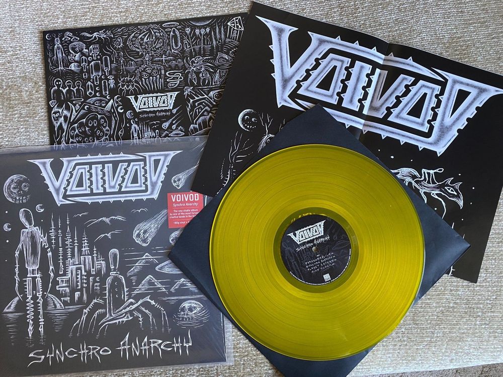 Voïvod – Synchro Anarchy / LP Yellow (Neu (gemäss Beschreibung)) in ...