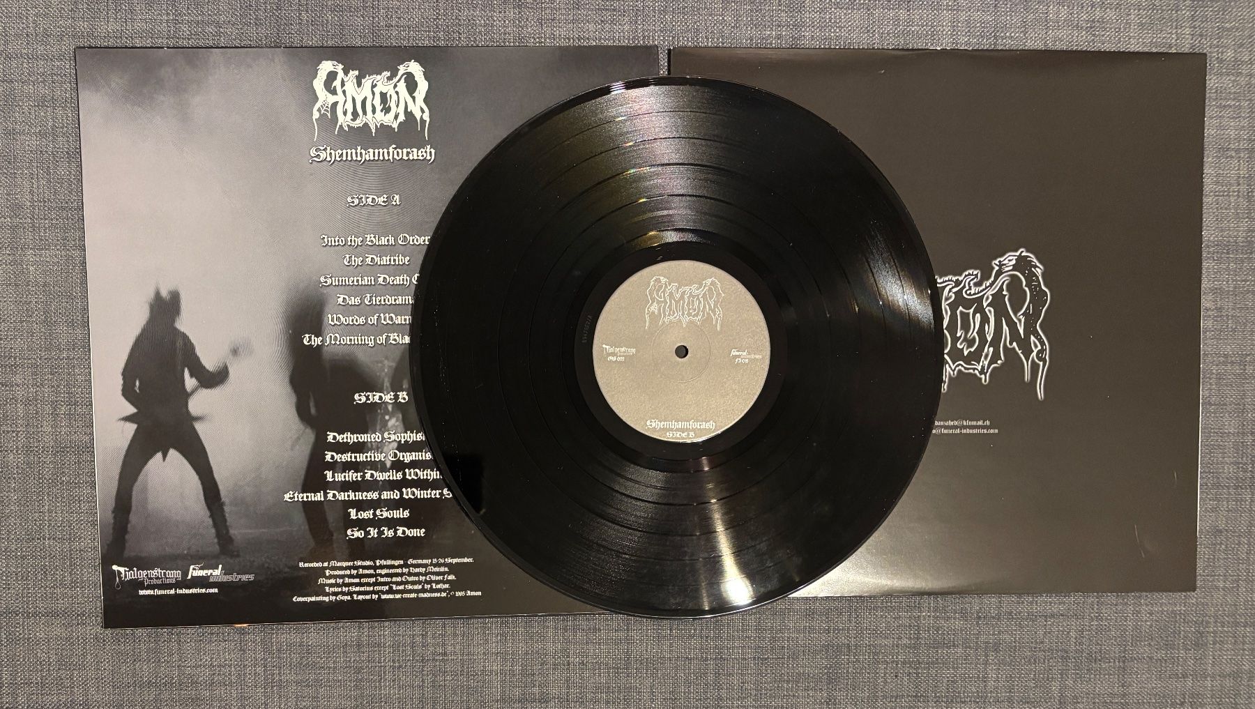 AMON - Swiss Cult 90s Death Metal Black Metal Deicide LP (Neu (gemäss ...