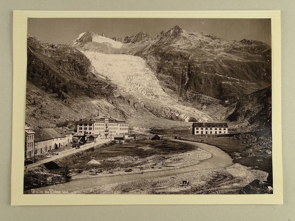 RHONE GLETSCHER, ALTE FOTOGRAFIE | Kaufen auf Ricardo