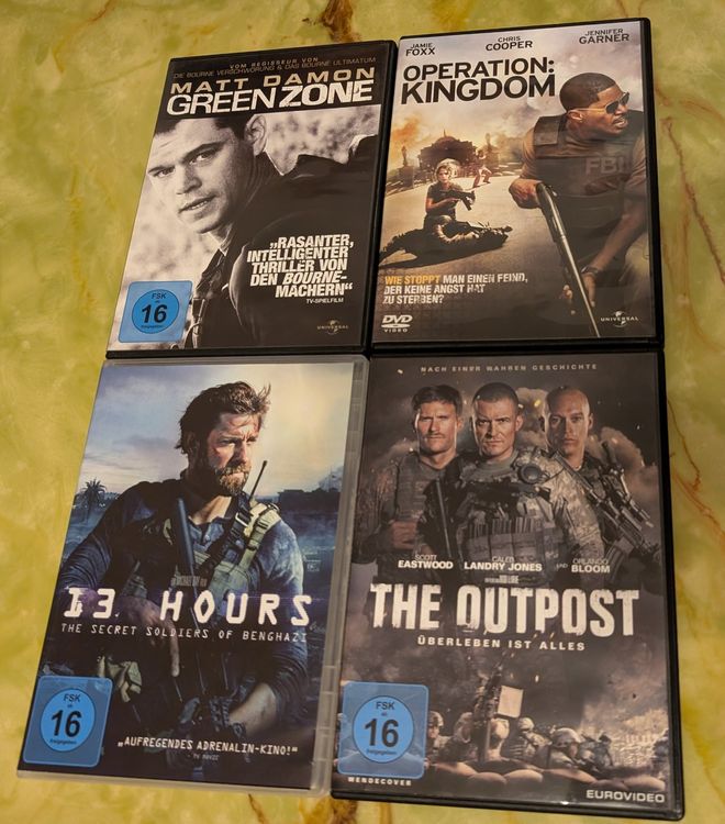 DVD Set Nr.16(13 Hours, The Outpost, Green Zone, Kingdom...) | Kaufen ...