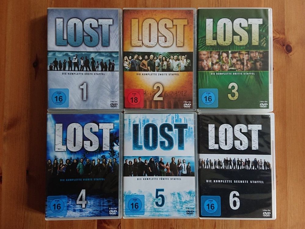 LOST Staffel 1 bis 6 auf DVD | Kaufen auf Ricardo