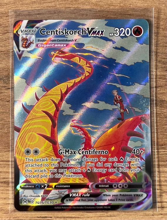 Centiskorch VMAX TG15/30 Pokemon Lost Origin Trainer Gallery | Kaufen auf Ricardo