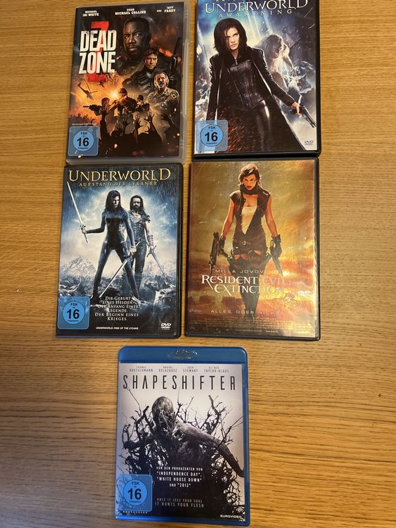 5 Horror DVD‘s zu verkaufen (Gebraucht) in St. Gallenkappel für CHF 20 ...