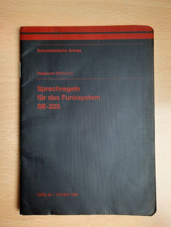 Sprechregeln für das Funksystem SE-225 | Kaufen auf Ricardo