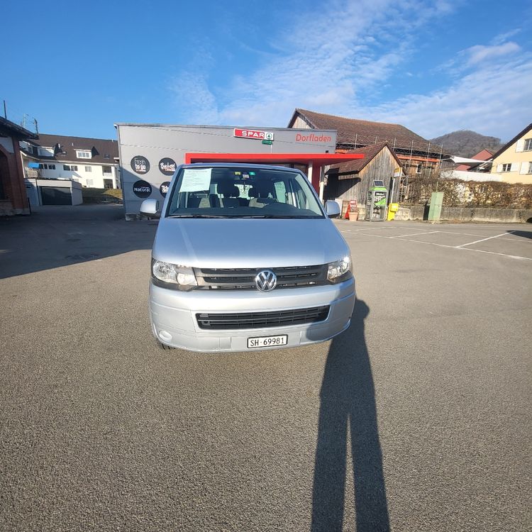 VW T5 Transporter Kombi 8-Plätzer, frisch ab MFK (Gebraucht) in Gächlingen für CHF 15200 – nur ...