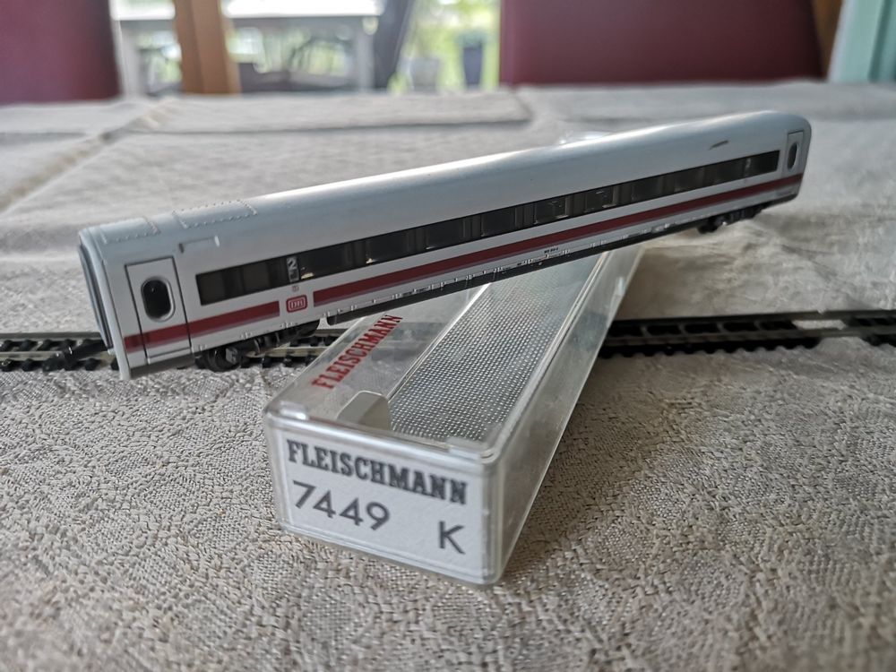 ICE Mittelwagen 2. Klasse, Fleischmann 7449, Spur N (Gebraucht) in ...