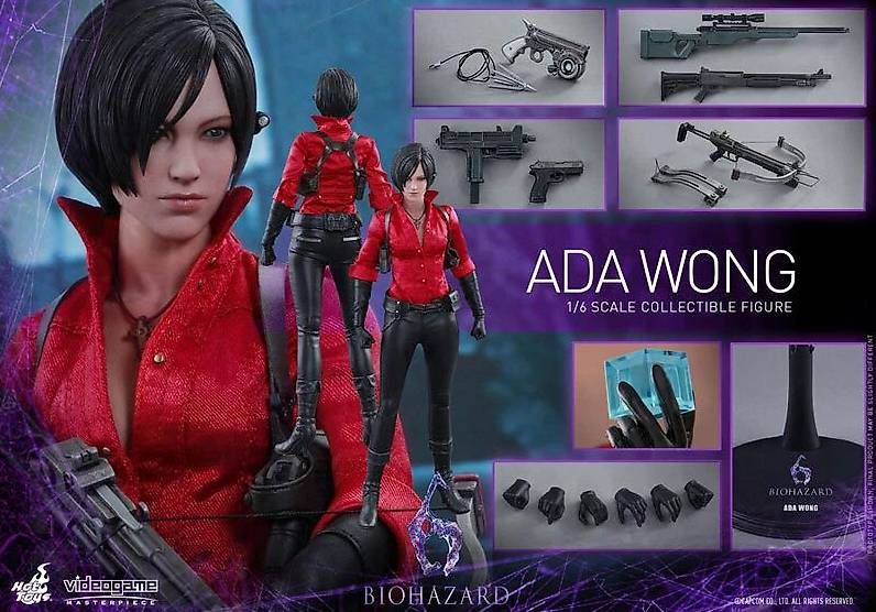 Hot Toys 1/6 VGM21 Resident Evil 6 ADA WONG Figure (Gebraucht) in ...