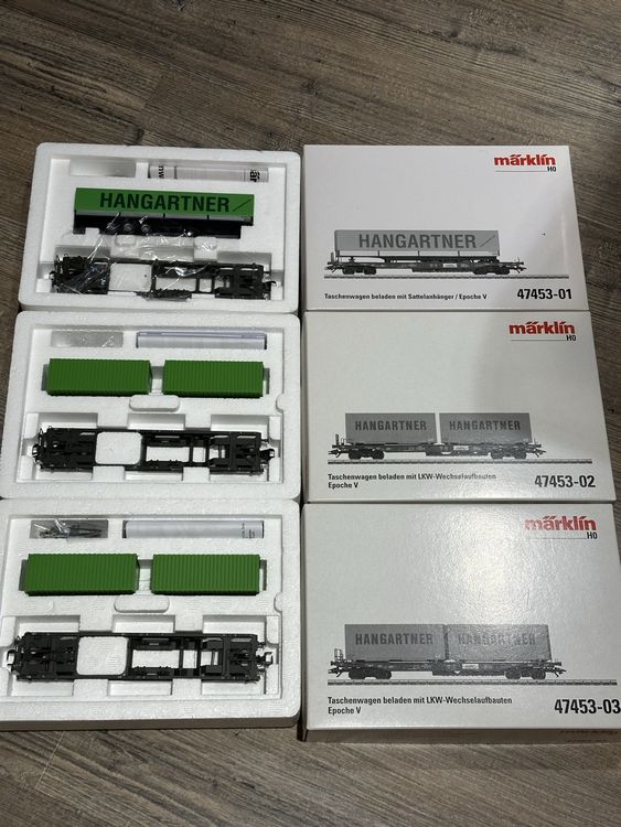 Märklin Hangartner Set 47453 | Kaufen auf Ricardo