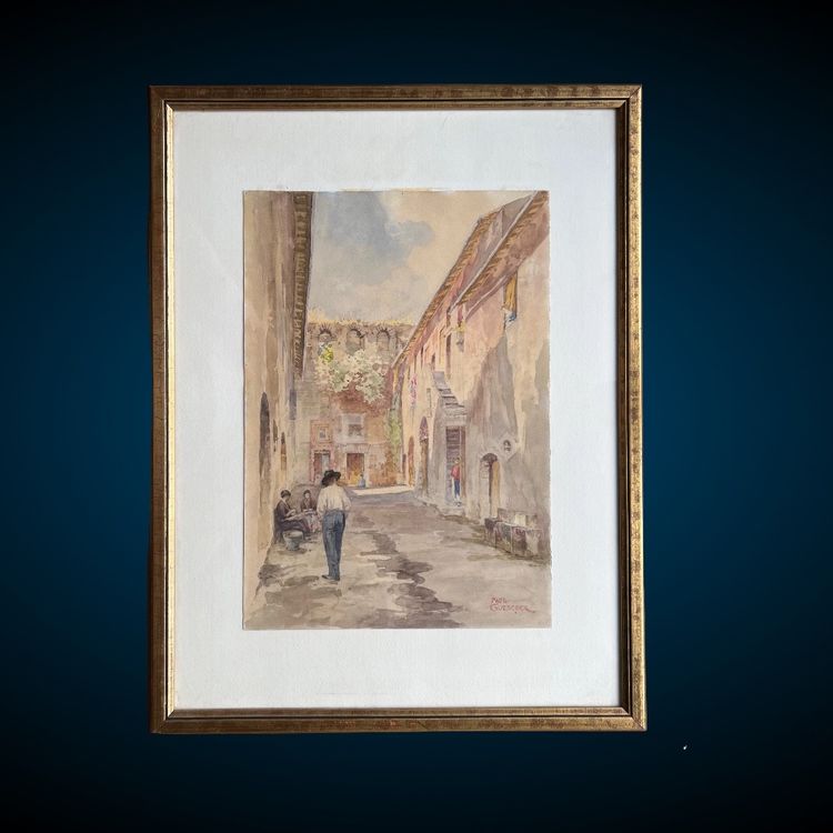 Paul GUTSCHER, Aquarell (Gebraucht) in Zürich für CHF 5 – mit Lieferung auf Ricardo kaufen