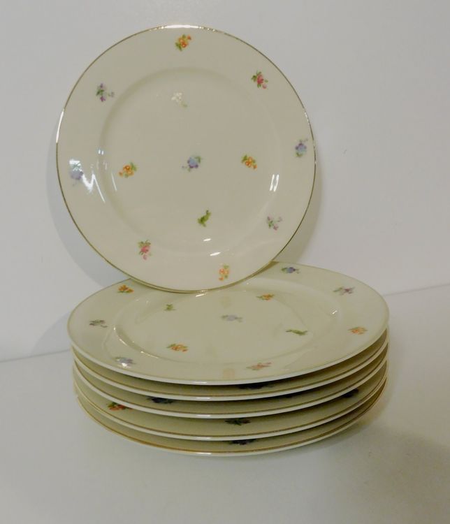 Porzellan Dessertteller Thomas 6 alte Teller | Kaufen auf Ricardo