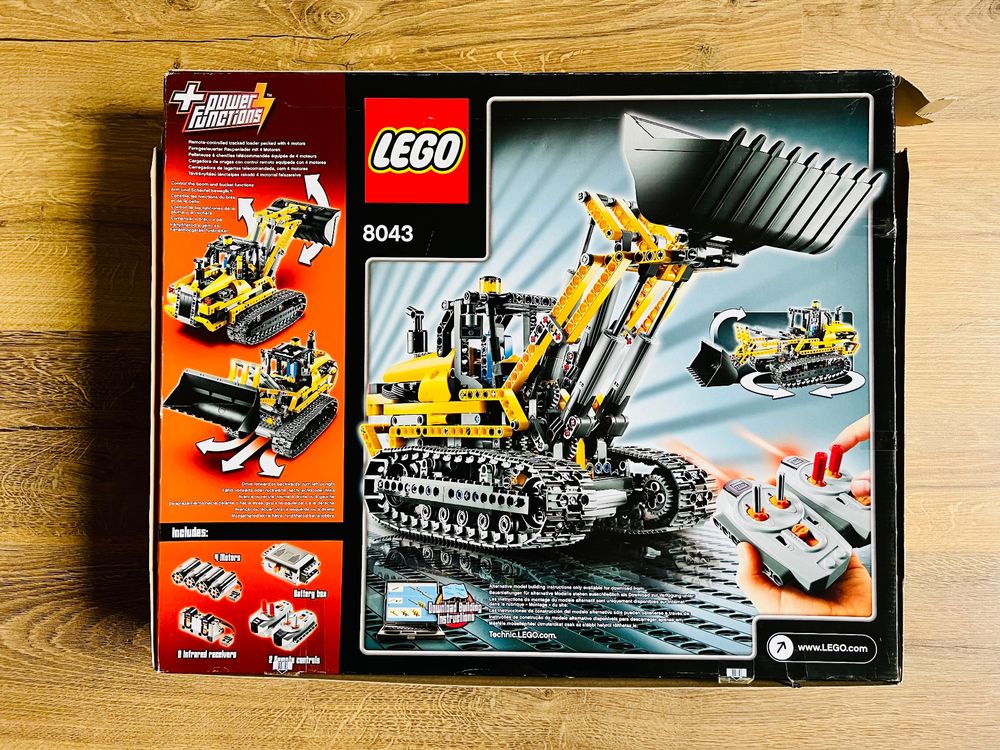Lego Technic 8043 motorisierter Bagger mit OVP (Gebraucht) in für CHF ...