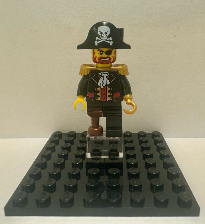 Lego Piraten Minifigur Captain Brickbeard pi081 | Kaufen auf Ricardo