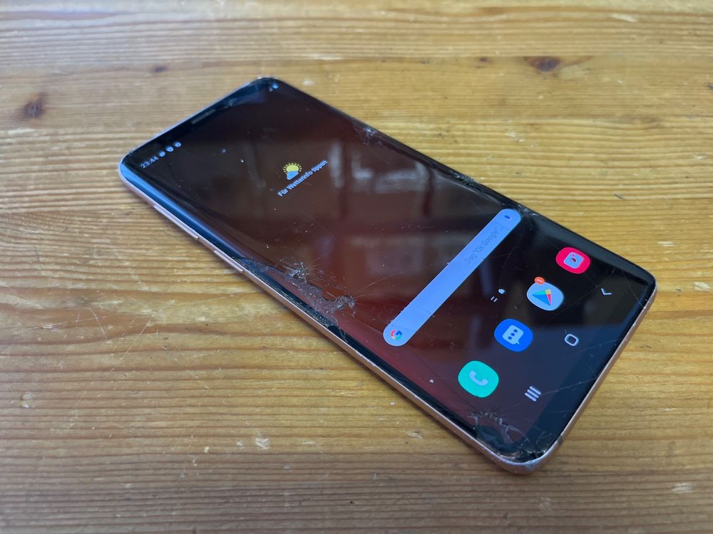 Samsung Galaxy S9 Plus 64GB gold (Defekt) in Siebnen für CHF 38 – mit ...