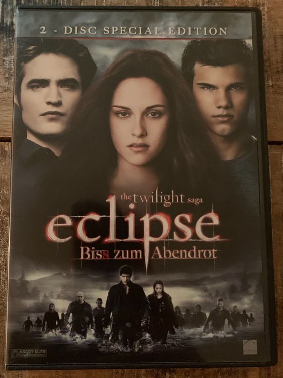 Eclipse Biss zum Abendrot (2-DVD‘s) (Gebraucht) in Regensdorf für CHF 2 – mit Lieferung auf ...