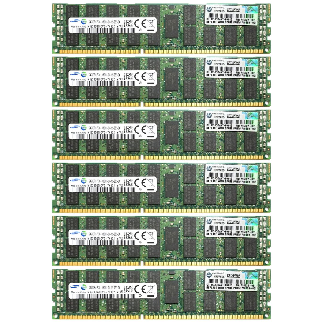 576GB RAM 24x 24GB für HPE ProLiant Gen8 Server *Garantie* (Gebraucht ...