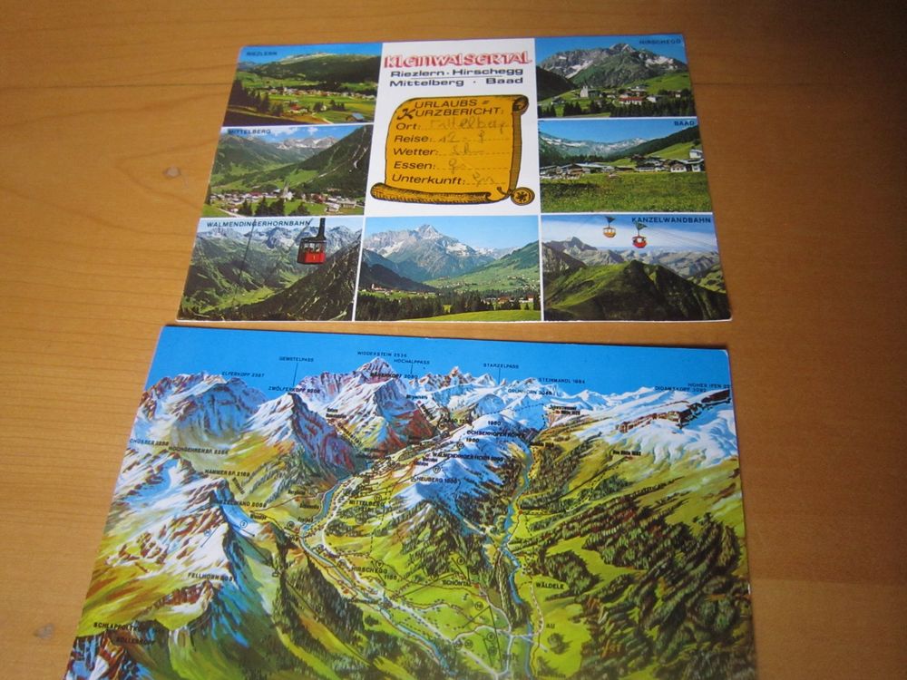 Schöne Postkarten KLEINWALSERTAL | Kaufen auf Ricardo