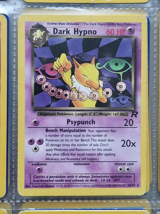 Pokemon - Dark Hypno - 26/82 (Gebraucht) in Pfäffikon ZH für CHF 3 ...