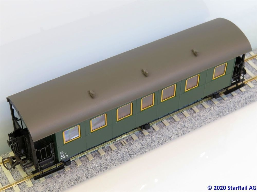Roco 44866 ÖBB Gepäckwagen Bi3h grün 43678 Epoche III (Neu (gemäss ...