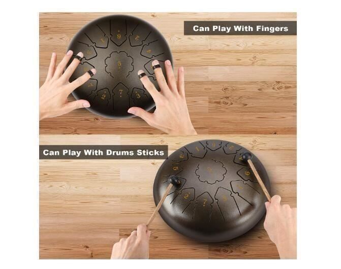 Handpan Steel Tongue Drum - Entspannung pur! 🌸 (Neu (gemäss ...