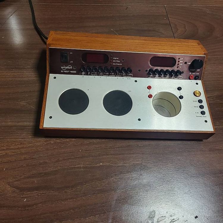 Witschi Q Test 4000 Appareil de mesure horloger vintage (D'occasion) à ...