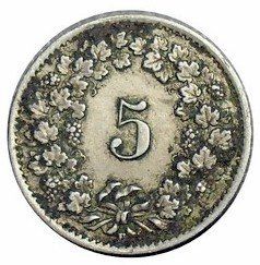 5 rappen, 1919 | Kaufen auf Ricardo