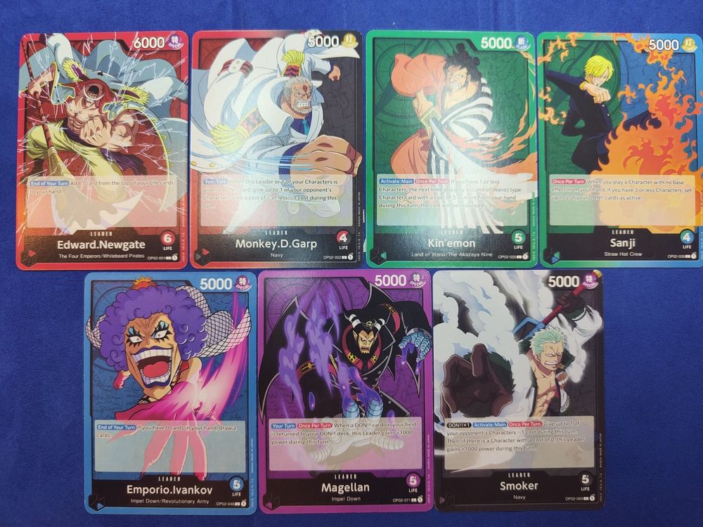 One Piece TCG - Leaders OP-02 (Neu (gemäss Beschreibung)) in Lyss für ...