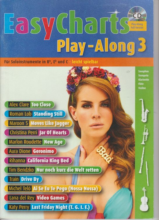 Easy Charts - Notenheft 75 Seiten ohne CD (Gebraucht) in Ennetbürgen ...