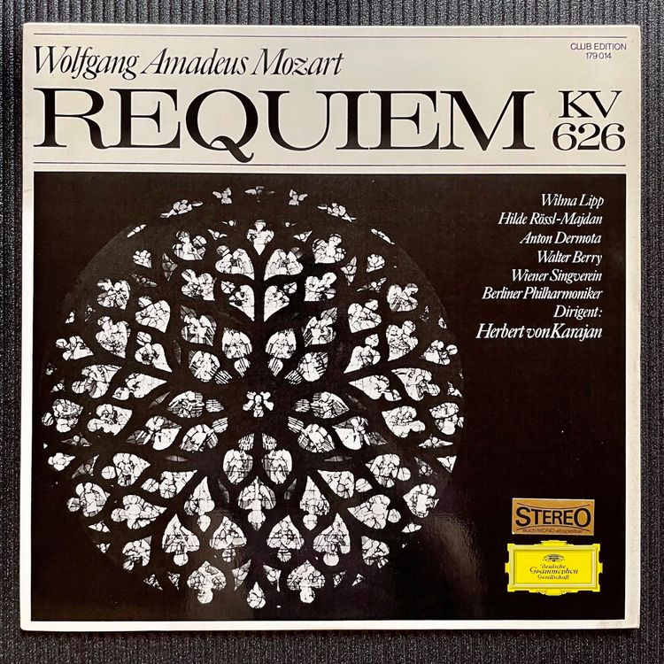 MOZART Requiem KV 626 – Karajan Berliner Philharmoniker | LP | Kaufen auf Ricardo