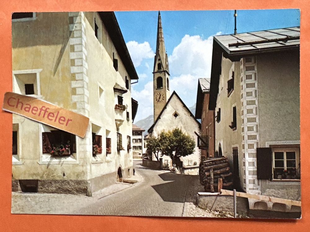 S-chanf (Engadin) Dorfpartie (Gebraucht) in Zürich für CHF 2 – mit ...