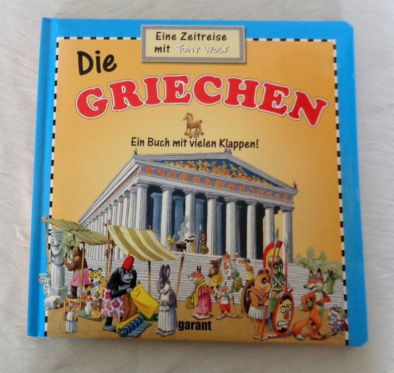 Tony Wolf - Die Griechen / Bilderbuch mit vielen Klappen | Kaufen auf ...