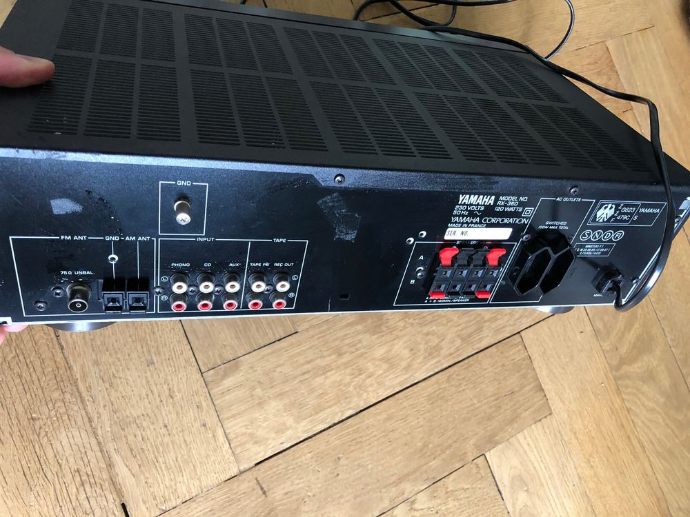 Yamaha RX-360 Natural Sound Stereo Receiver Verstärker HiFi (Gebraucht ...