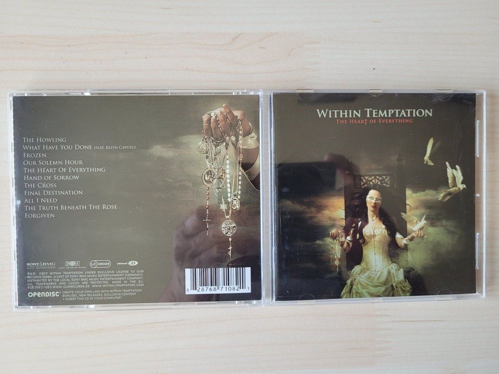 CD Within Temptation - The Heart Of Everything, 2007 (Gebraucht) in ...