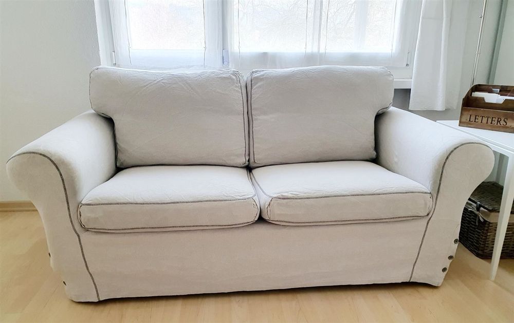 2er Sofa Ektorp Ikea inkl. 2 Bezüge | Kaufen auf Ricardo