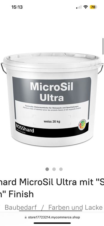 Weisse Farben MicroSil (Neu und originalverpackt) in Volketswil für CHF ...