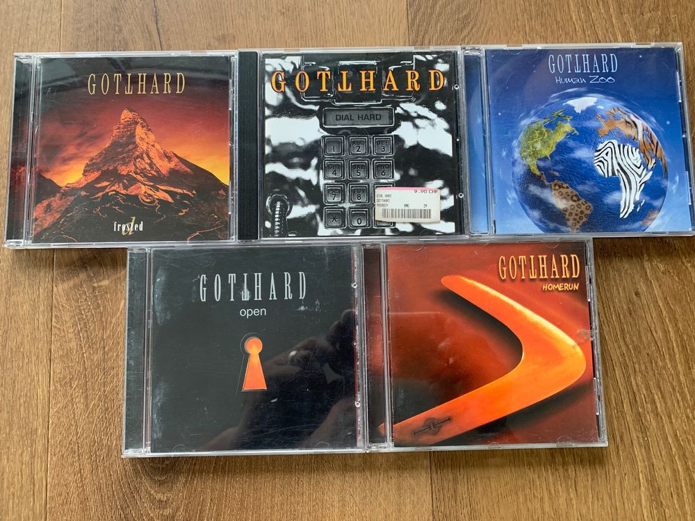 Gotthard - CD Alben Set (5-CD‘s) (Gebraucht) in für CHF 19 – mit ...