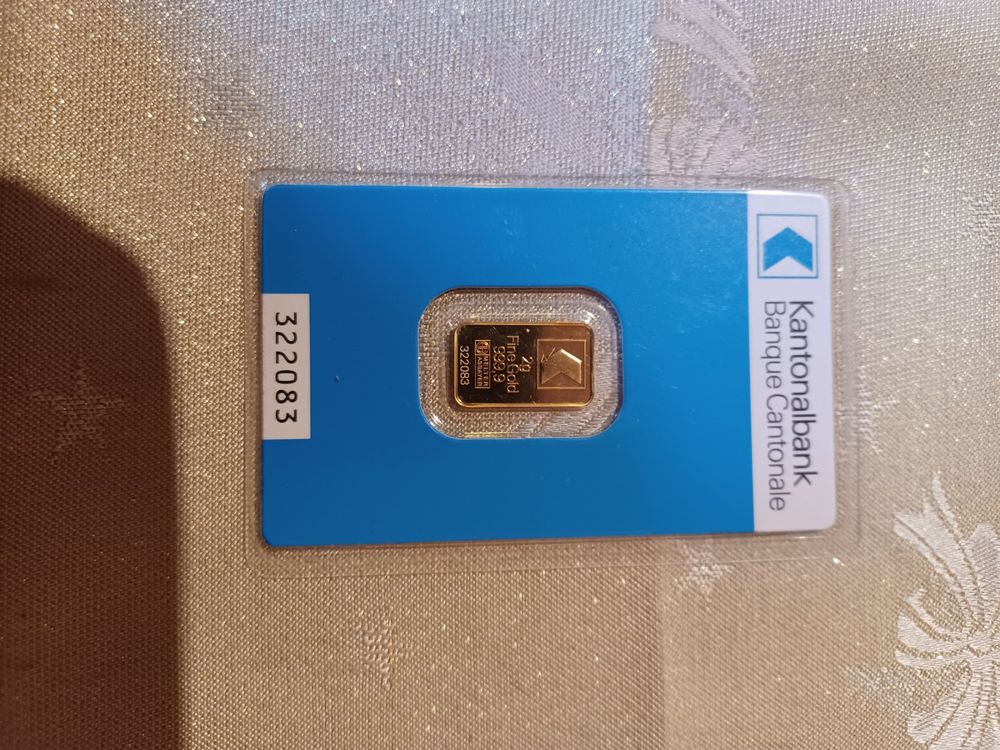 2g fine gold 999.0 | Kaufen auf Ricardo