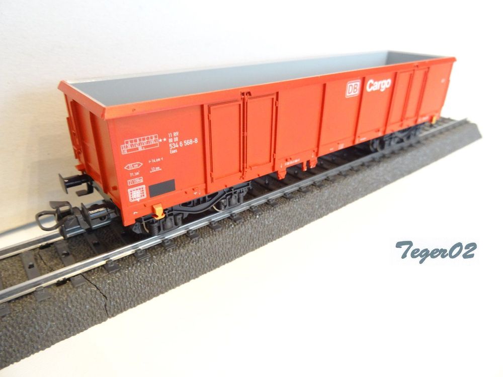 Märklin H0 47190 DB offener Cargo Güterwagen (Gebraucht) in Hochdorf ...