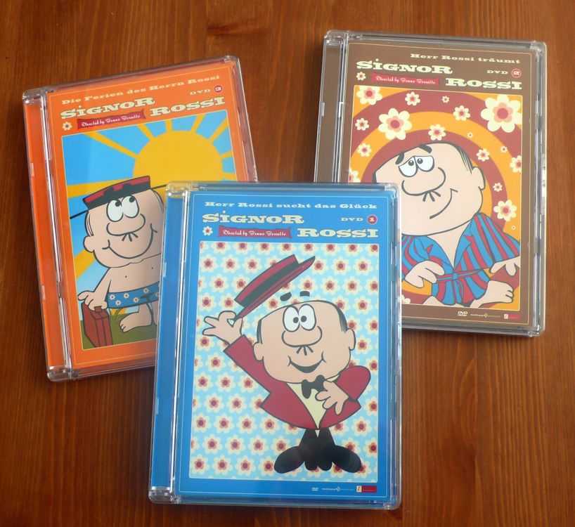 HERR ROSSI SUCHT DAS GLÜCK - KOMPLETTE SERIE - 3 DVD (Gebraucht) in ...