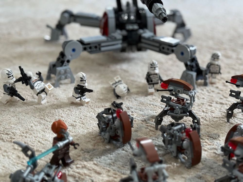 Lego Star Wars 75045 AV-7 Cannon mit 7x Wolfpack Clones!! (Gebraucht ...