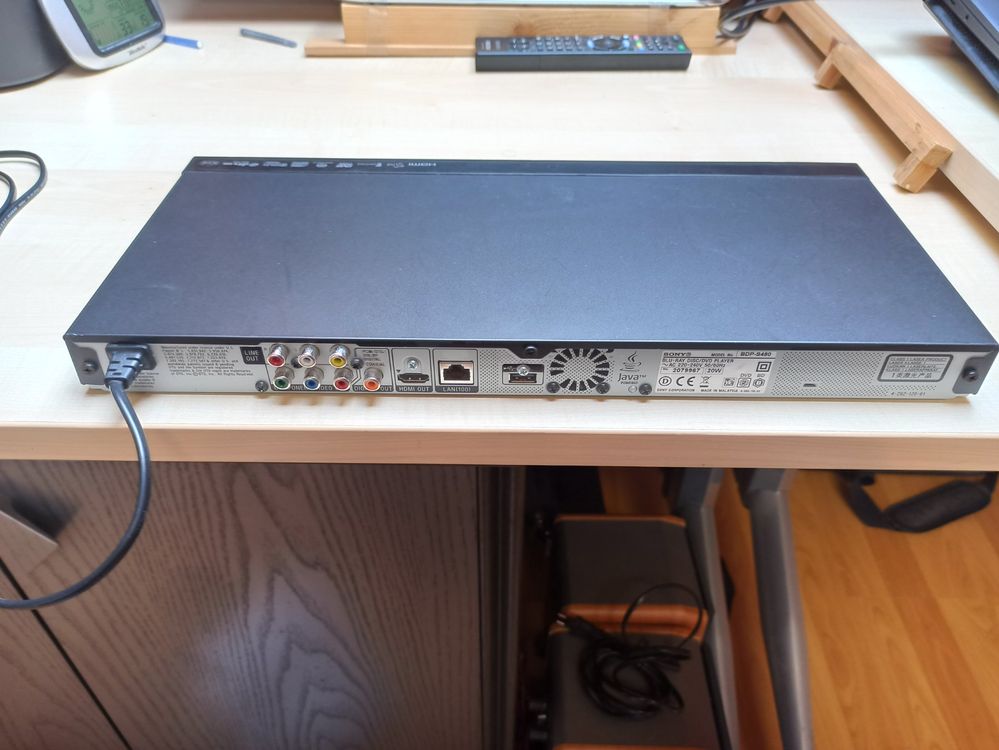 Sony BDP-S480 3D-Blu-ray-Player und SACD Player (Gebraucht) in Rhäzüns ...