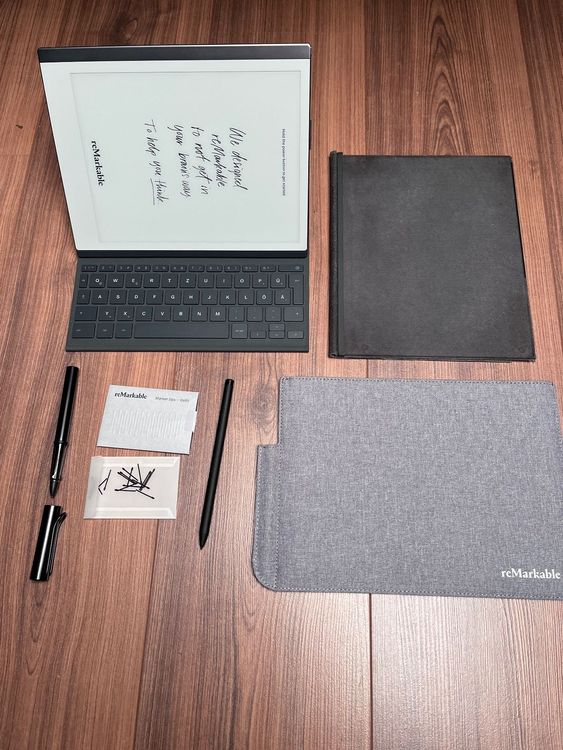 reMarkable 2 + Folio + Type Folio + Book Folio + Marker Plus (Gebraucht ...